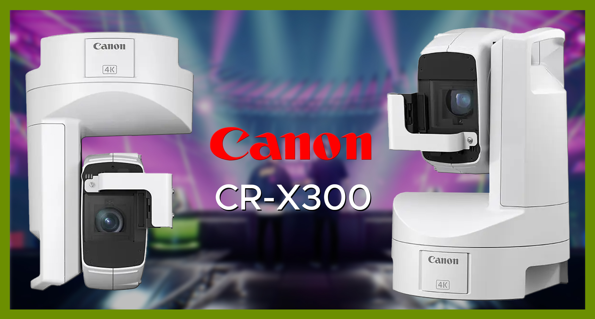 Canon CR-X300. Cámara PTZ para intemperie - SDI Video