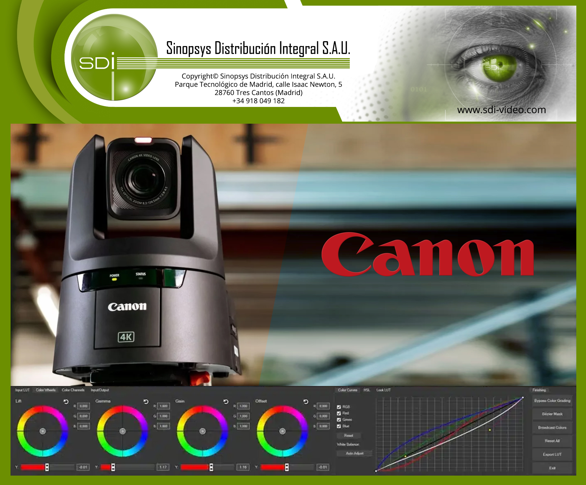 MEZCLAR CAMARAS PTZ DE CANON CON OTROS MODELOS DE DIFERENTES ...